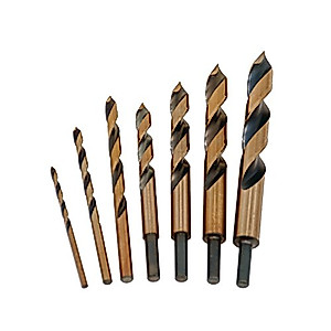 Drill Bits for Plastic (Acrylic, plexiglass, ABS, lexan, Polycarbonate, PVC) Norseman 7pc Acrylic Point Drill Set in Vinyl Pouch. Includes 1/8", 3/16", 1/4", 5/16", 3/8", 7/16", and 1/2" Part BG4600