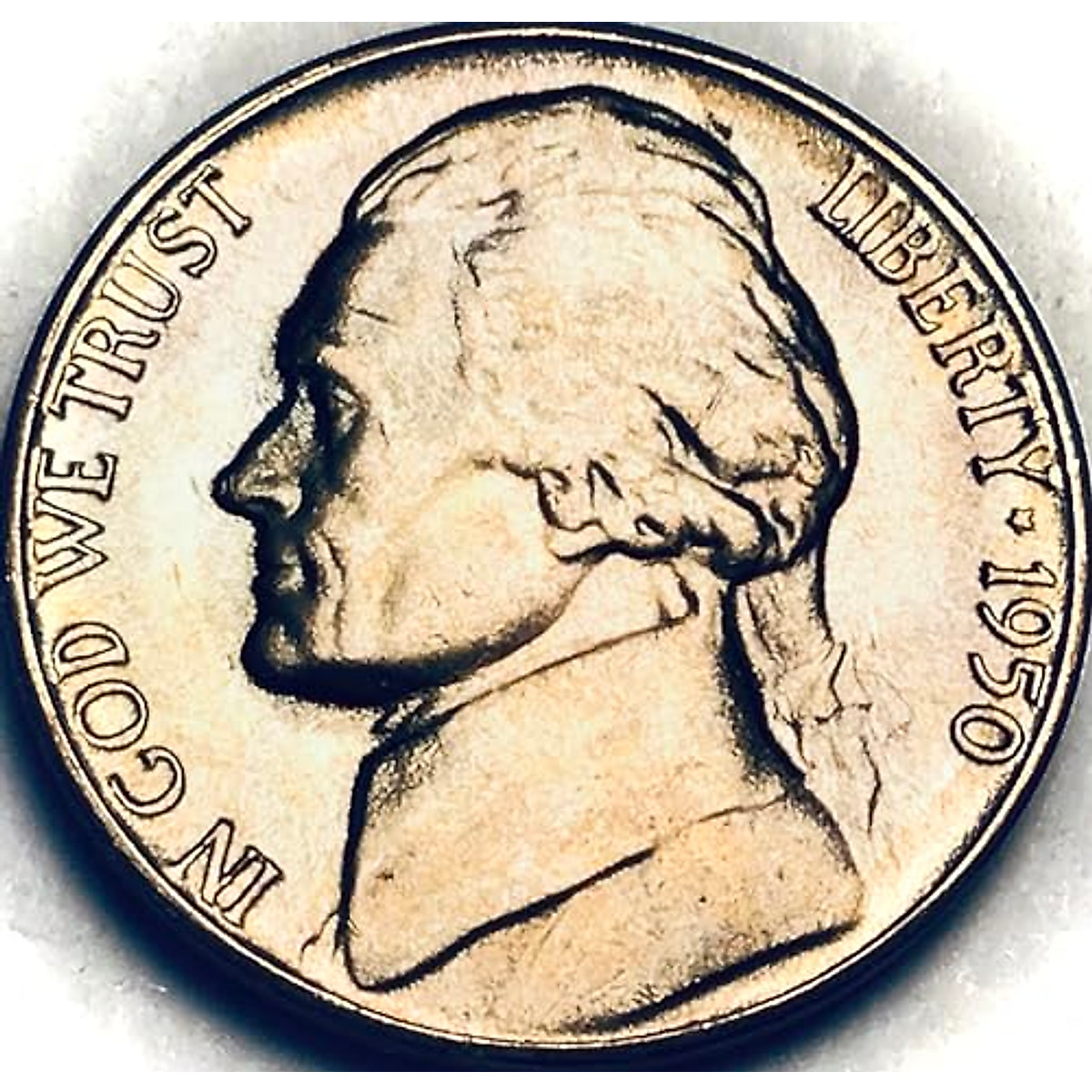 1950 D Jefferson 5 Steps Nickel Seller Mint State