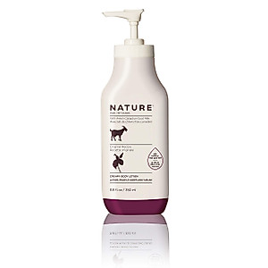 Nature By Canus Creamy Body Lotion, Original, 11.8 Oz, With Smoothing Fresh Canadian Goat Milk, Vitamin A, B3, Potassium, Zinc, and Selenium