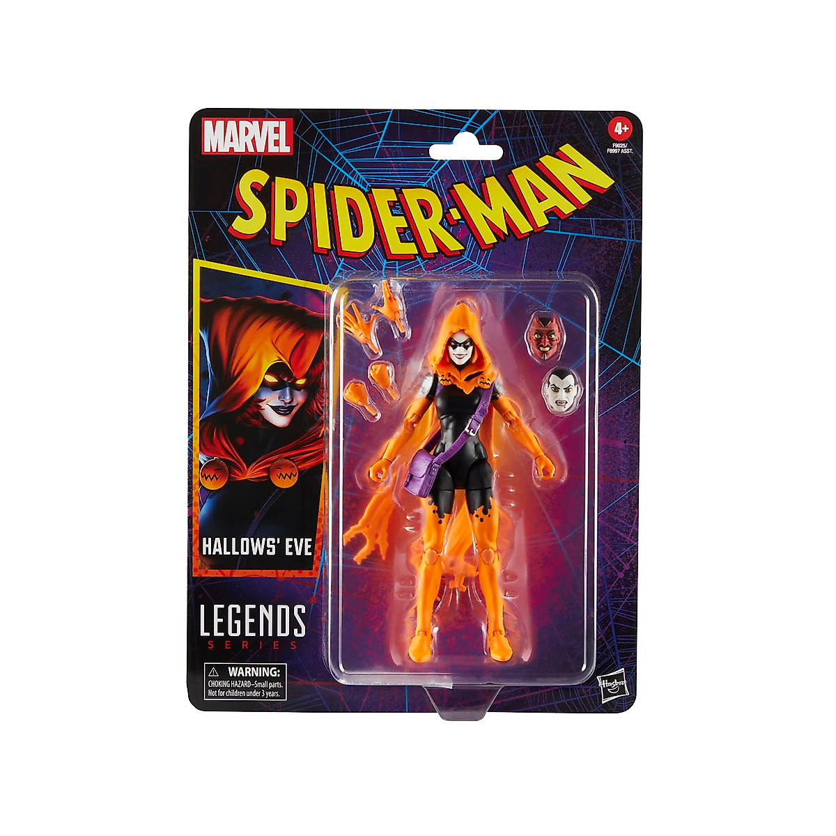Marvel Legends Series Hallows' Eve, Spider-Man Comics Collectible 6-Inch Action Figure