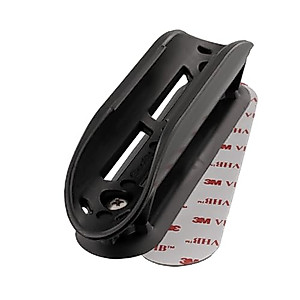 Scotty 0342-BK Glue On Mount C/W 0136 Paddle Clip