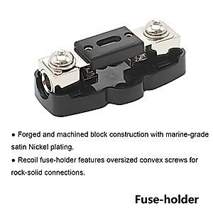 RECOIL True 8 Gauge Complete CCA Amplifier Wiring Kits with OFC RCA Cable