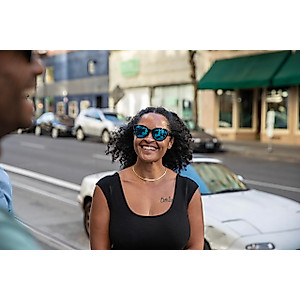 Suncloud Cityscape Polarized Sunglasses, Black/Polarized Gray Green, One Size