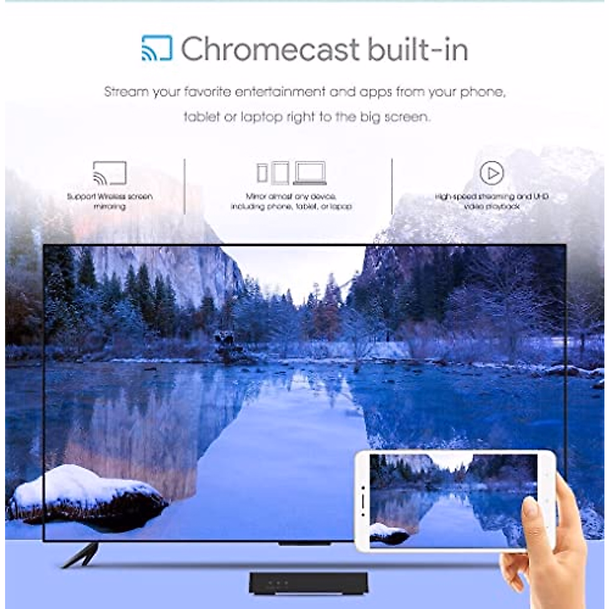 MeCool KM7 ATV Google Certified Android 11 TV Box RAM 4GB ROM 64GB Amlogic S905Y4 Androidtv Prime Video Supported AV1 4K HDR H.265 Media Player with i8 Keyboard