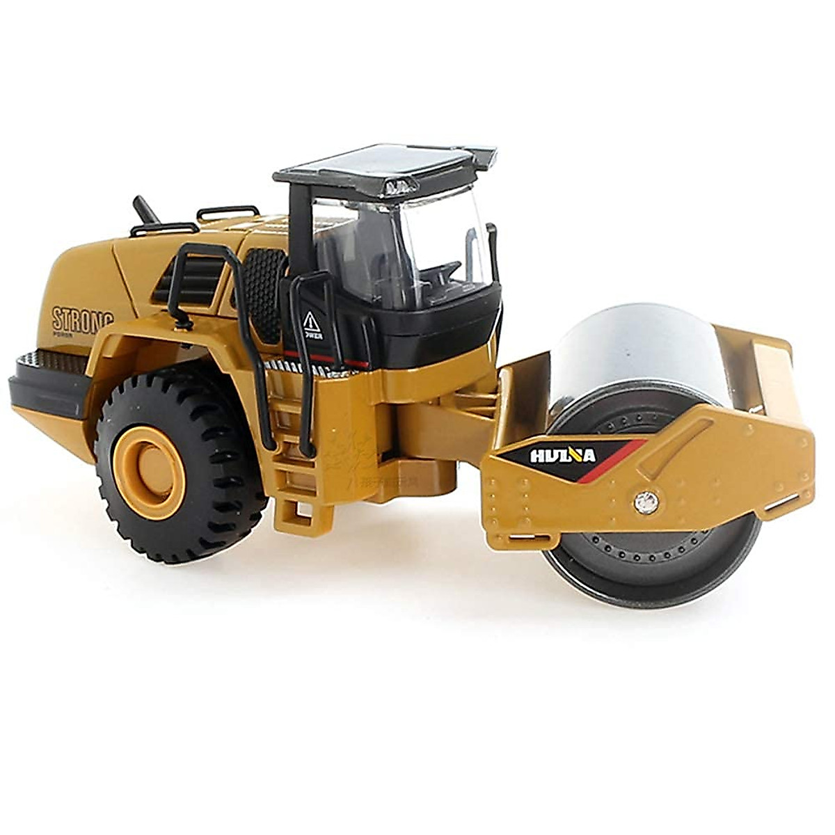 Ailejia 1/50 Scale Diecast Road Roller Toy Models Construction Vehicle Model Grader Engineering Road Planer Vehicle Toys for Kids (Road Roller)