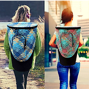 Miwayer Djembe Bag African Drum Case Deluxe Padded Sturdy Shoulders Straps Thicken Waterproof Shockproof Dustproof Only Suitable 8/10/12/13/14'' African Drum (13in, Pink)