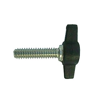 1/4-20" x 1" Thumb Screws with Wing Knob Thumbscrews Thumb Screw Butterfly Thumb Screws Thumbscrew (4)