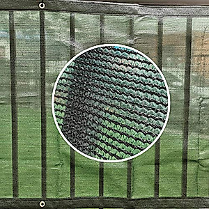 Sogaml Balcony Privacy Shield Sun Protection, Windproof Sun Shade UV Protection Privacy Screen Balcony Fence Mesh Net for Wall Garden Yard Porchs Deck Patio(3.5ftx16.4ft, Black)
