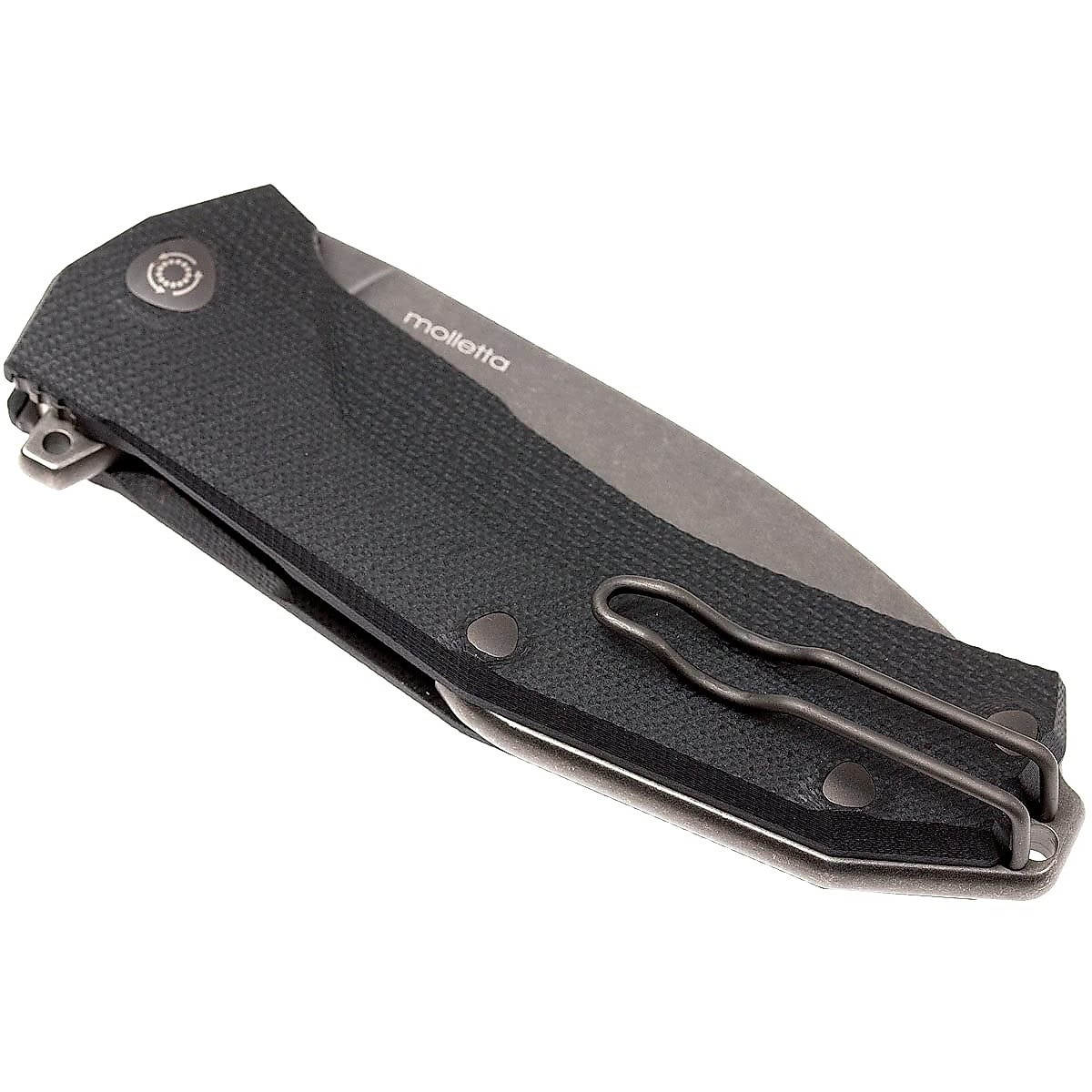 LionSTEEL KUR Folding EDC Pocket Knife, Full Sized Folder, Sleipner Steel Blade, G10 Handles – Lightweight Daily Carry Tool, Black G10 Black Blade