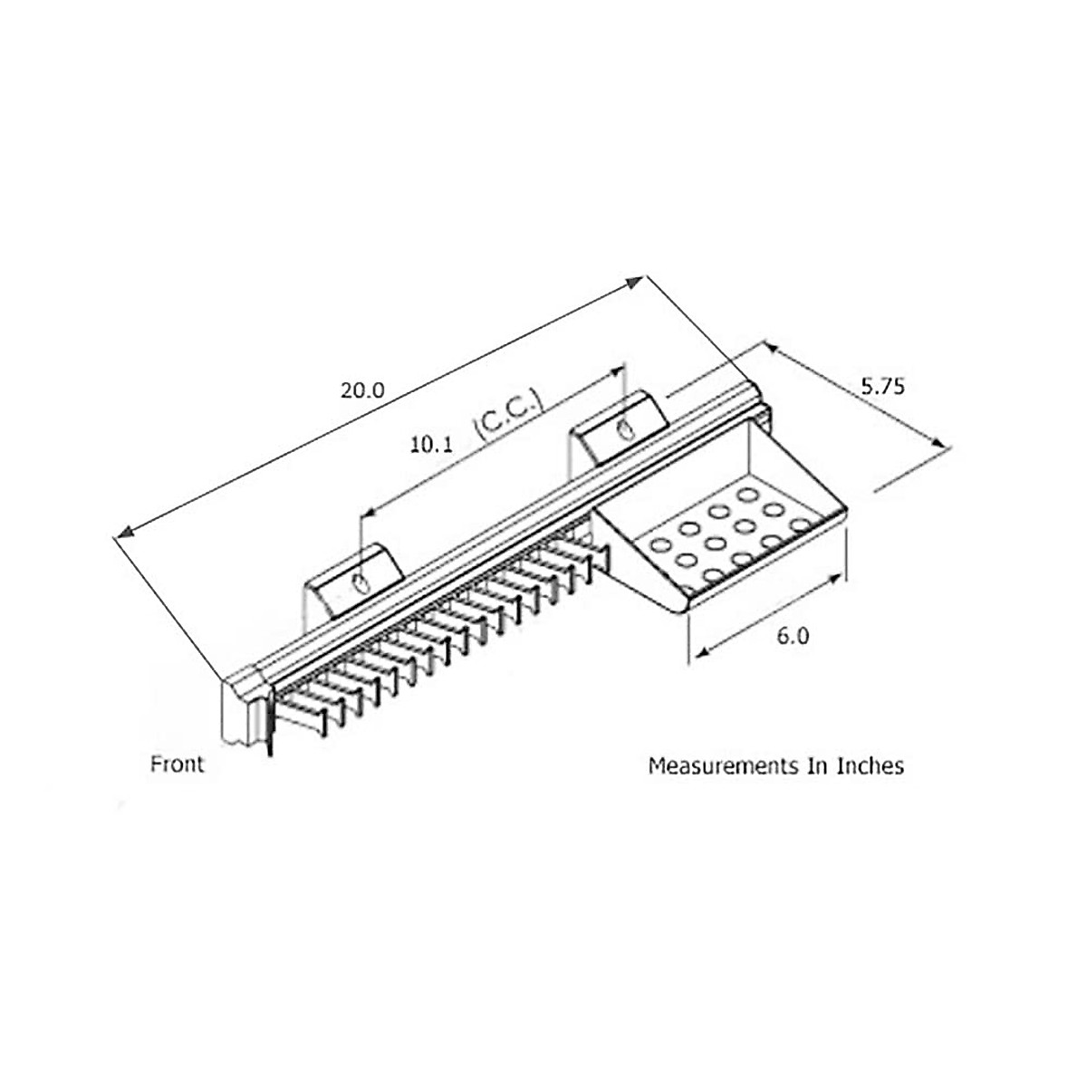 Wood Technology Sliding Tie Rack and Tie Holder Organizer with Sleek Design and Easy-Access Features