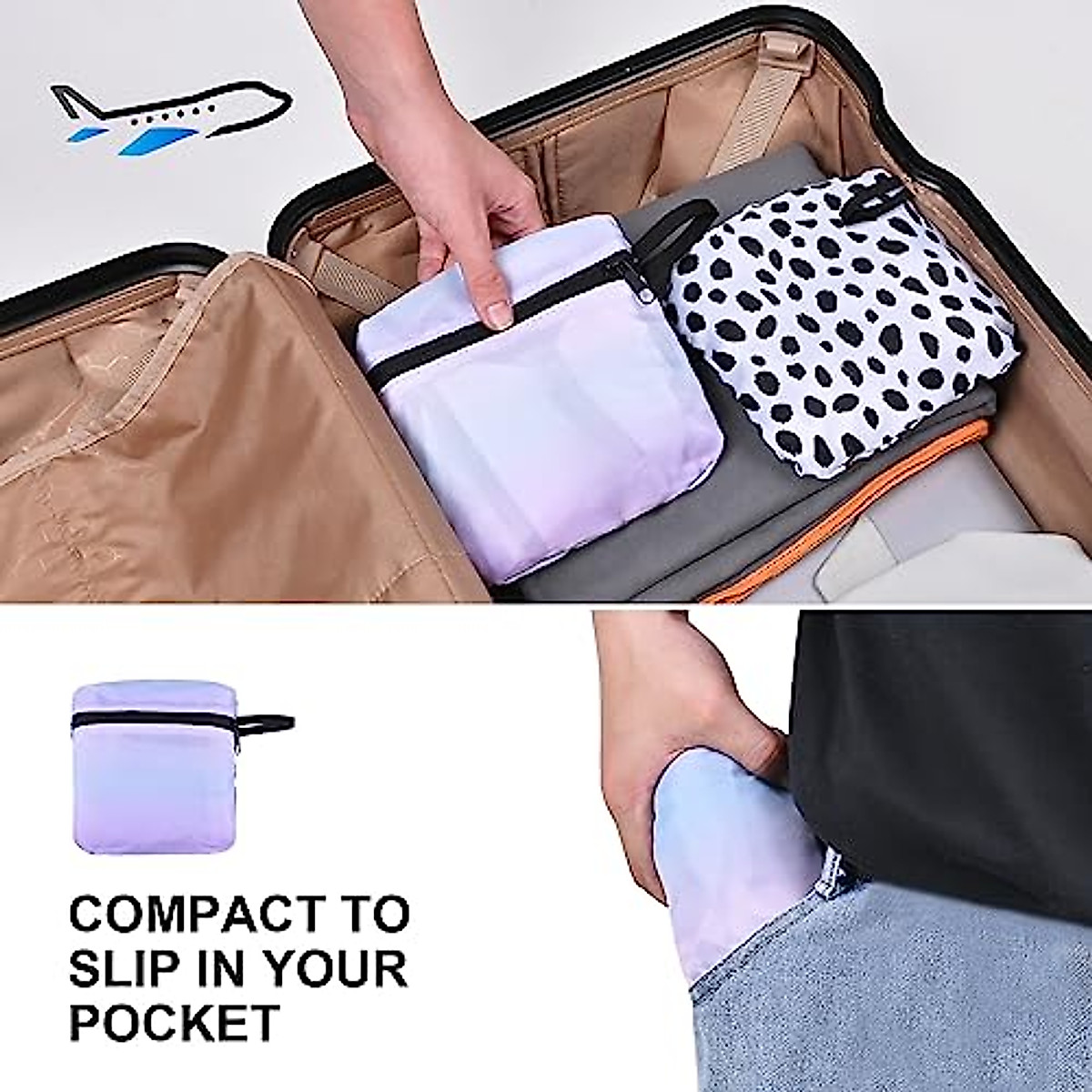 Wolka Packable Hiking Backpack 20L Ultralight for Women/Man,Small Waterproof Traveling Daypack for Park/Camping/Outdoor/Stadium