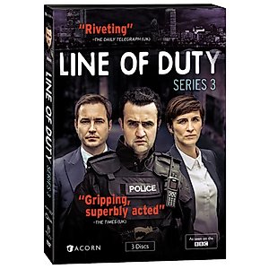 Line of Duty: Series 3 - All 6 Episodes on 3 DVDs - Region 1 (US & Canada)