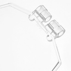 Angoily 2pcs Bench Grinder Eye Shield, 304 Stainless Steel Grinder Shield Angle Grinder Protective Cover for Bench Type 125/150 Grinders