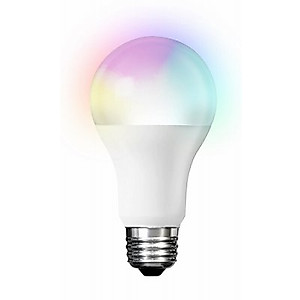 Feit Electric, Smart WiFi LED Color Changing and Dimmable A19 Light Bulb, Smart Bulb Works with Alexa and Google Assistant, No Hub Required (A800/RGBW/AG)