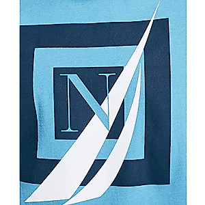 Nautica Men's Short Sleeve 100% Cotton Nautical Series Graphic Tee, Regatta, XX-Large