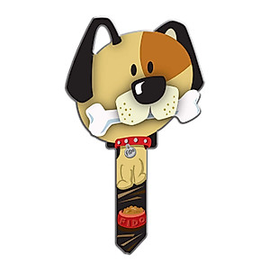 Lucky Line B114W Shapes House Key, Weiser, Dog