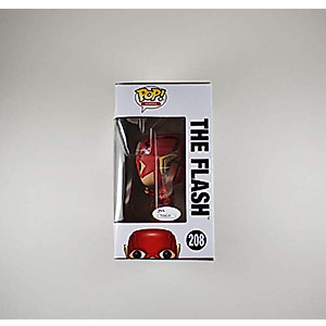 Ezra Miller The Flash Justice League 208 Signed Funko Pop Certified Authentic JSA COA