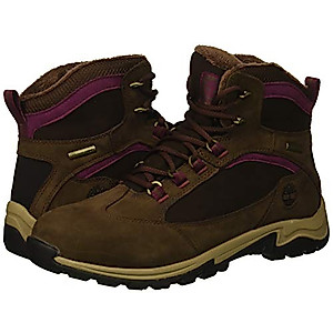 Timberland Women's MT. Maddsen Winter Waterproof Ins Hiking Boot, Dark Brown Nubuck, 9 M US