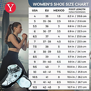 Yes! Athletics - Beast Wrestling Shoes for Girls and Women, Light, Breathable Boxing Shoes, Microsuede Leopard Printed Weightlifting Shoes with Hook and Loop Strap, Beast Blue, Women's Size 7.5