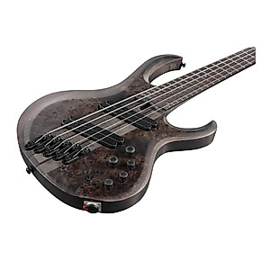 Ibanez BTB805MS 5-string Bass Guitar - Transparent Gray Flat