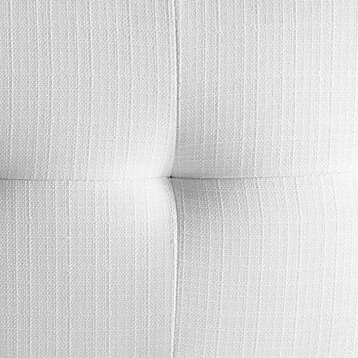 Modway Privy Black Stainless Steel Upholstered Fabric Counter Stool, White