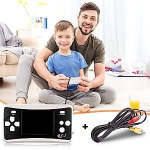 Handheld Game Console 152 Classic Retro Game Player 2.5 Inch LCD Screen Portable Video Game Console Birthday Gift for Adult, Black [video game]