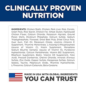Hill's Science Diet Puppy, Puppy Premium Nutrition, Wet Dog Food, Chicken & Rice Stew, 12.5 oz Can, Case of 12