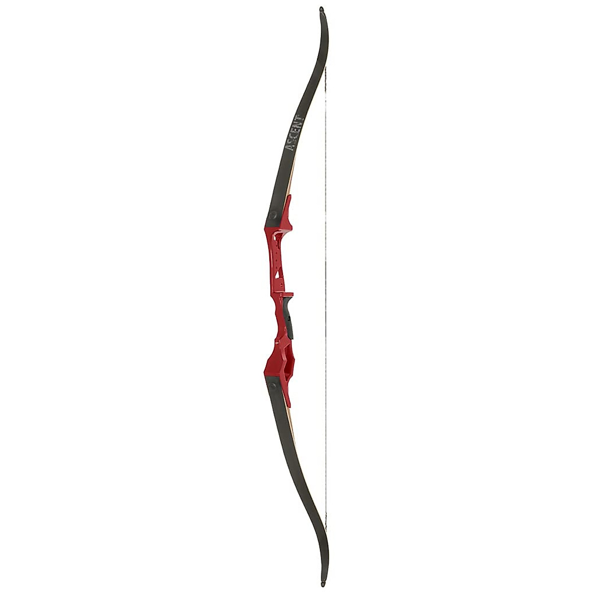 October Mountain Products Ascent 58” Recurve — Red (RH - 45 lbs.)