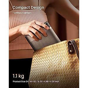 XGIMI MoGo 2 Pro 1080P Portable Projector, Mini Projector with WiFi and Bluetooth, Android TV 11.0, 400 ISO Lumens, 2X8W Speakers, Supports 4K, Auto Focus, Object Avoidance, and Screen Adaption