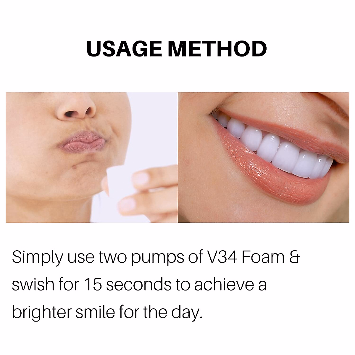 AKARY Teeth Whitening Mousse, Refreshing Breath Deep Cleaning Foam Toothpaste Natural Mouth Wash Water, Purple Teeth Whitening Toothpaste Ultra Fine Mousse Foam