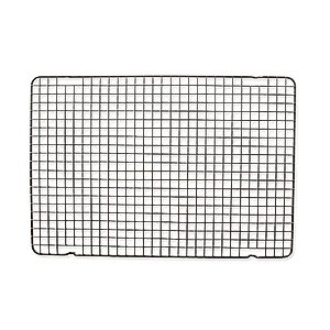Nordic Ware 43343 Oven Safe Nonstick Baking & Cooling Grid (1/2 Sheet), One Size, Steel