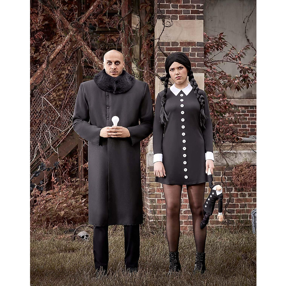 Spirit Halloween Adult Wednesday Addams Costume - XL
