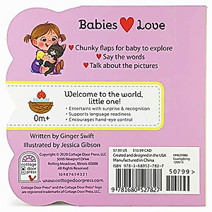 Babies Love Kittens: A Lift-a-Flap Board Book for Babies and Toddlers