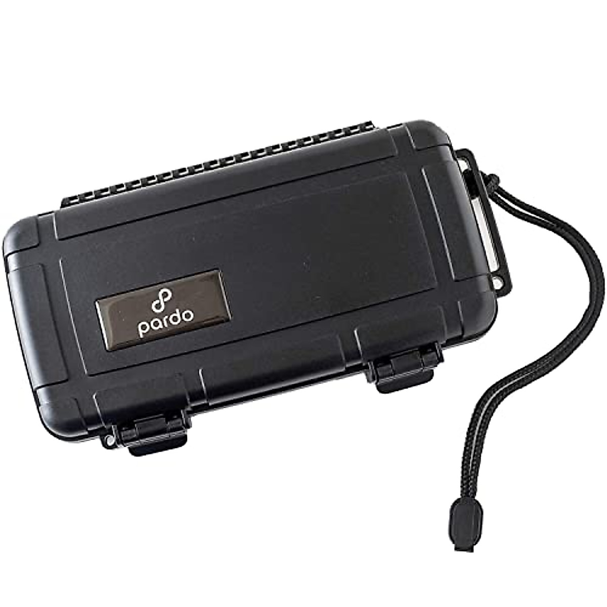 Pardo Cigar Travel Humidor Cigar Box - Airtight, Waterproof, Portable Humidor Case with Built-in Humidifier Disc, Durable Storage for up to 5 Cigars - Compact Cigar Travel Case