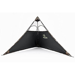 Nukem Grab & Go Hunting Ground Blind - TrueTimber Strata - Lightweight Stake-Free Pop Up Turkey & Deer Blind (Regular)