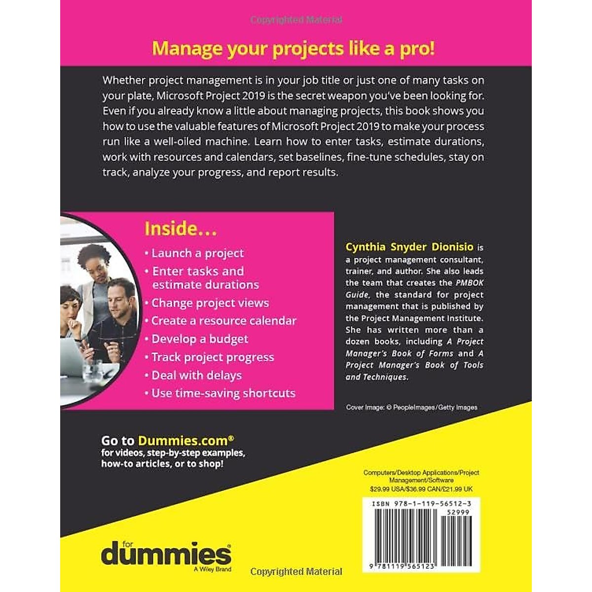 Microsoft Project 2019 For Dummies (Project for Dummies)
