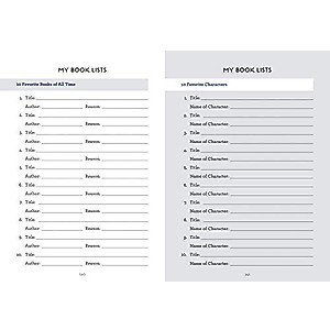 My Book Journal: A 100-Book Reading Diary for Bibliophiles