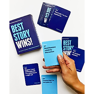 DSS Games Best Story Wins [A Party Game] of Juicy Conversation Starters. True Stories Only