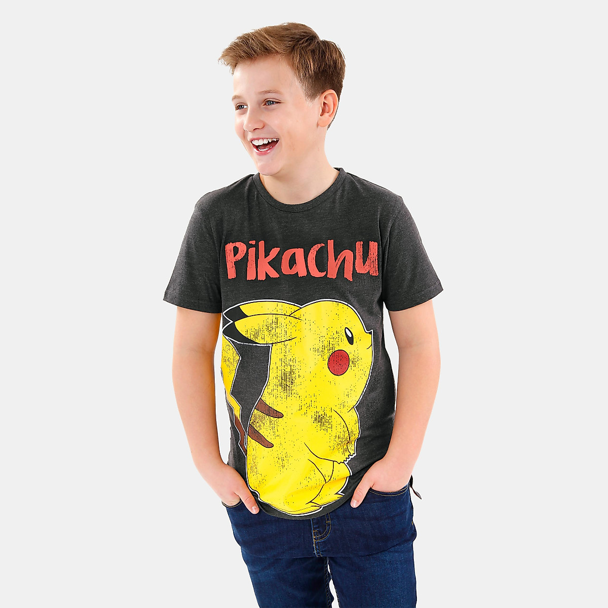 Pokemon Tshirt | Pikachu Boys Tshirts | Pokémon Clothes for Kids Size 13 Multi