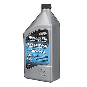 Quicksilver 25W-40 Oil Change Kit for 4-Stroke 25hp and 30hp Mercury EFI outboards