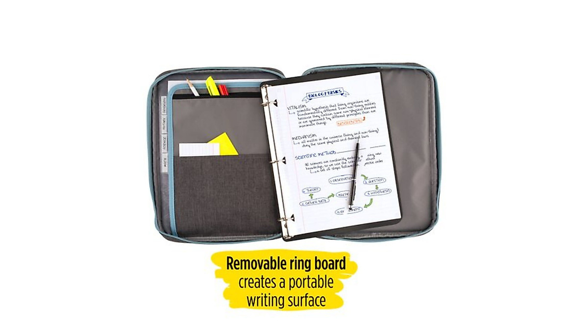 Five Star Zipper Binder: 1 in. / 375 Sheet Capacity