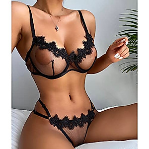 Mnhhatv naughty for sex couples sex items for couples bsdm sets for couples sex restraint set Plus Size Lingerie for Women for Sex Naughty Play Black
