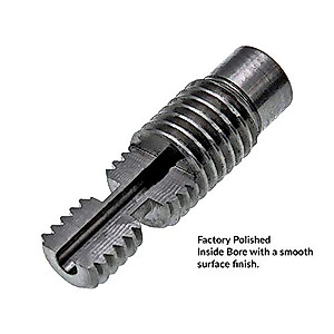 [Gulfcoast Robotics] Titanium All-Metal HeatBreak Polished for V6 Hotends | 1.75mm Filament | M6-M7 Threads