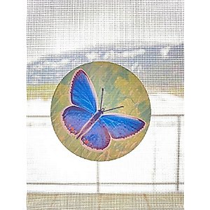 Retractable Screen Door Decals (Stickers) - 6 per Package - Keep Children Safe - Alert Birds, Dogs, Kids - Warn, Protect, Window Safety - Butterflies
