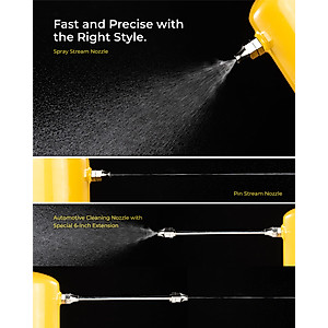 InoKraft Non-Aerosol Sprayer G1 - Pressurized Spray Bottle for Industrial-Strength, Non-Corrosive, Easy-to-Maintain Paint Sprayer for Mechanical and Automotive Repair