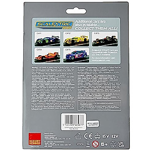 Scalextric Start Rally Style Car Team Modified 1:32 Slot Race Car C4116 Blue