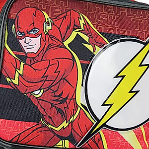 DC Comics The Flash Character Lightning Bolt Logo Insulated Lunch Box Tote