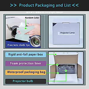 Aurabeam MOLVGOC NP30LP Projector Lamp Bulb for NEC M322H M332XS M352WS M353WS M402W M402X M403H M403W M403X NP-M403H M402H