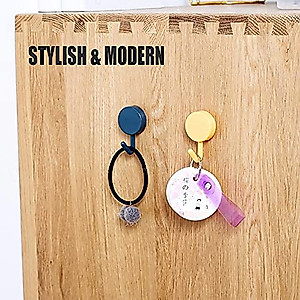 Wall Hooks,Command Hooks(10pcs),Multifunctional Seamless Wall Hooks,Suitable for Towel Hooks,Hooks for Hanging Coats,Shower Hook,Curtain Hooks,Door Hook