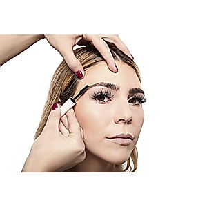 MADLUVV Laminate Me+ Eyebrow Gel Clear Infused with Natural Brow Growth Serum, Dual-Side Styling Brush, Daily Use Medium Hold Lamination, Vegan Formula with Peptide, Biotin, Aloe